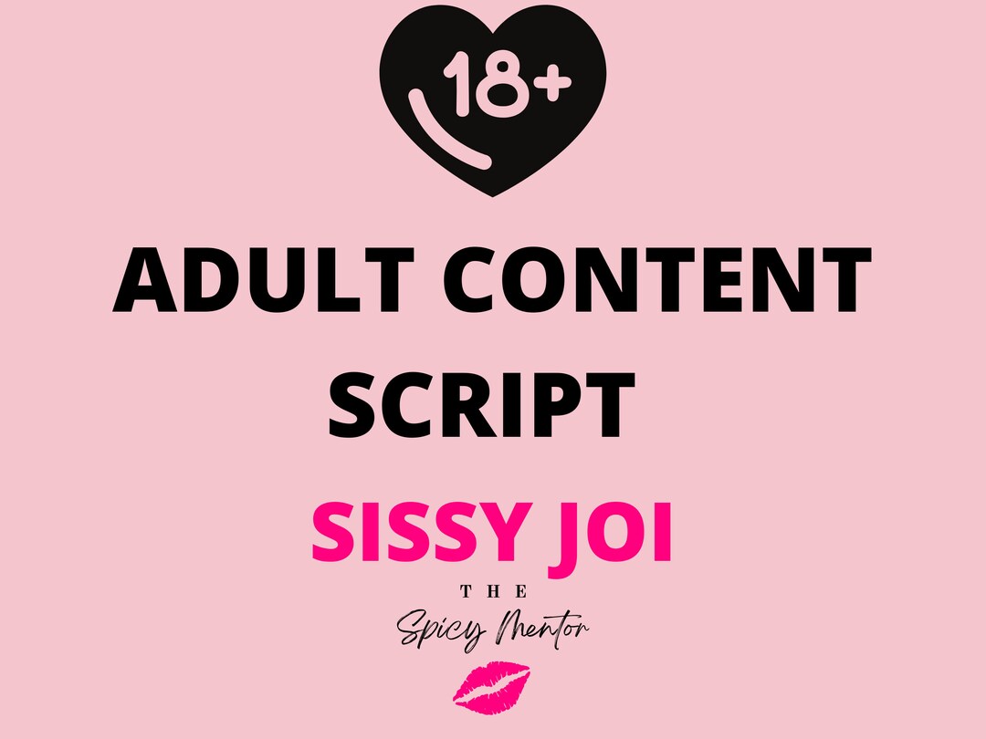 Joi Script Sissy Adult Industry Joi Scripts Onlyfans Joi Etsy Canada