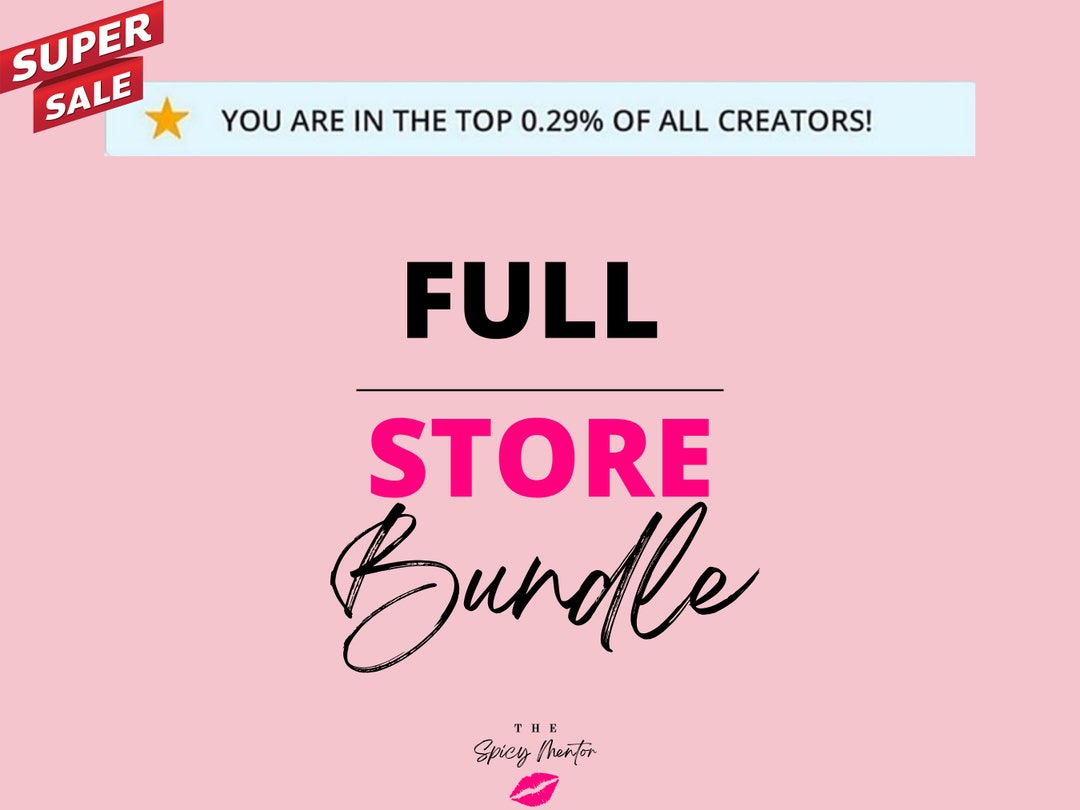 Ultimate Adult Content Creator Bundle Onlyfans, Twitch, Snapchat, Fansly Compatible Amplify Your ...