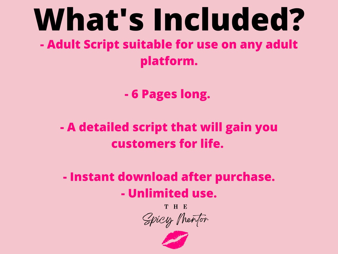 Joi Scripts Submissive F4m Adult Industry Joi Scripts Etsy