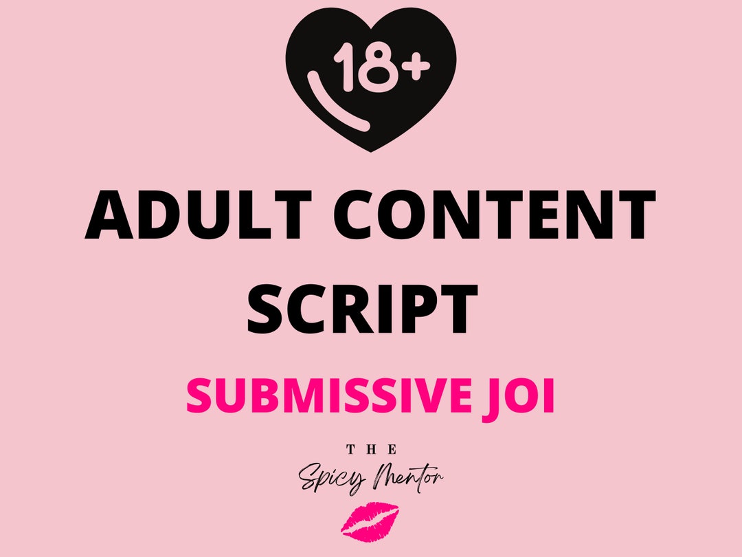 My Submissive Joi Scripts Expertly Crafted For Adult Content Creators