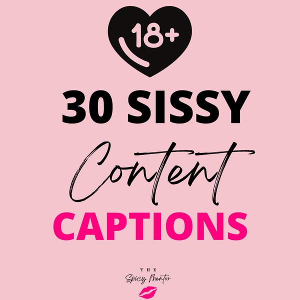 Sissy Captions Etsy