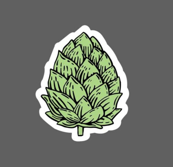 Hops Sticker Beer Craft Brew Laptop Decals Cute Stickers - Etsy