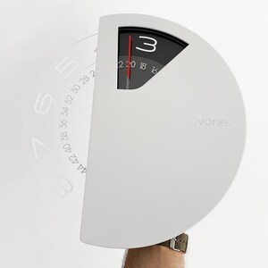 Unique Half-circle Wall Clock – Modern & Dynamic Design - Etsy