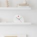 Minimalist Modern Shelf Clock, Simple and Unique Design, Metal Fold ...