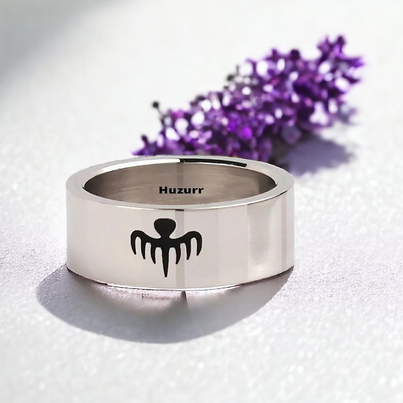 007 Ghost Party James Bond Ring Men Ring Silver Ring, Spectre Ring ...