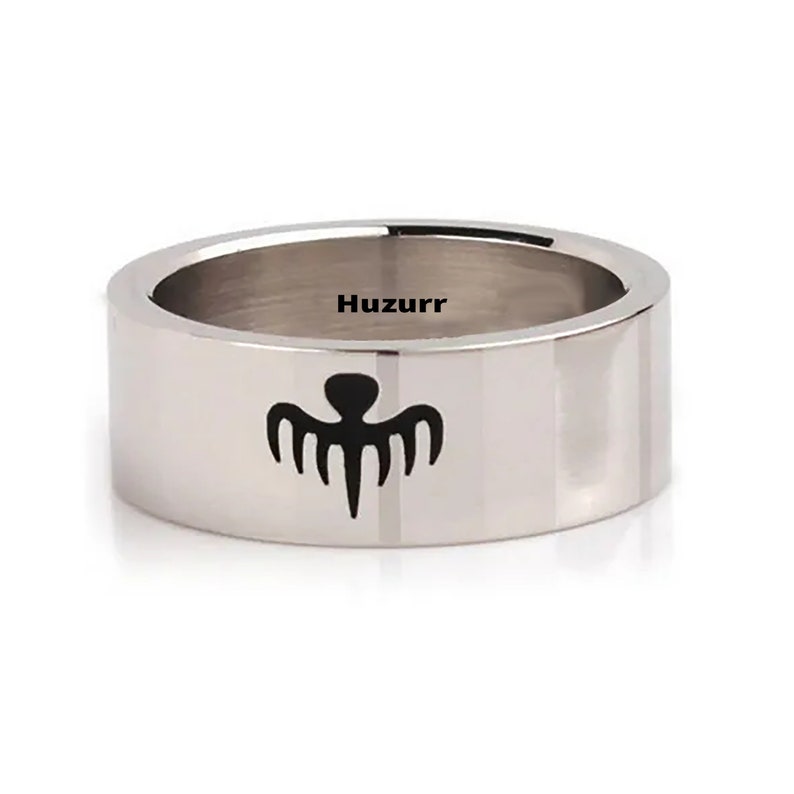 007 Ghost Party James Bond Ring Men Ring Silver Ring, Spectre Ring ...
