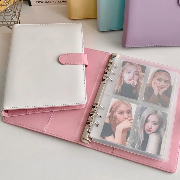 Leather Photocard Holder - Etsy