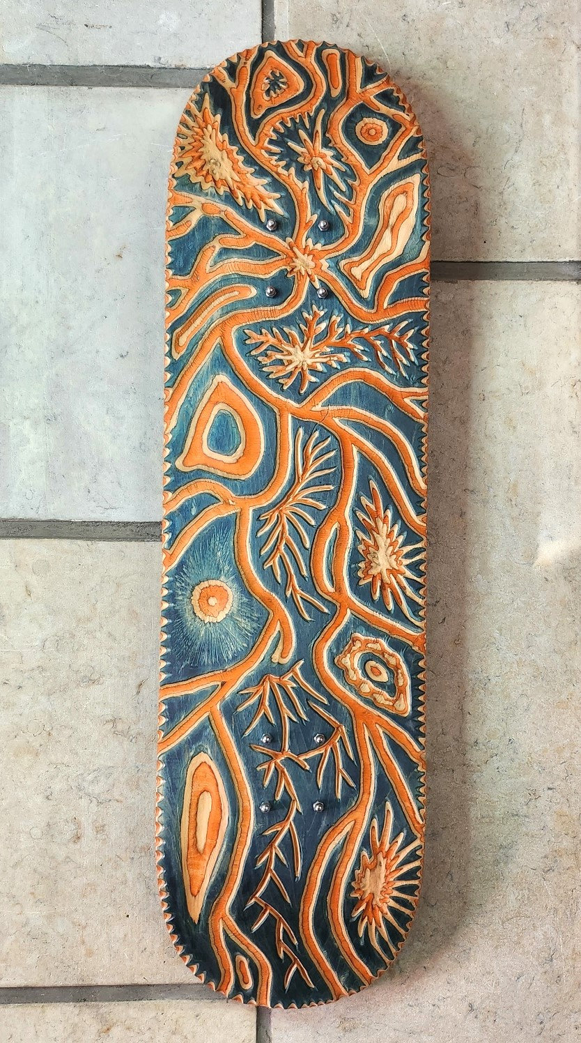 Wall Decoration, Art, Upcycling, Skate, Skateboard - Etsy