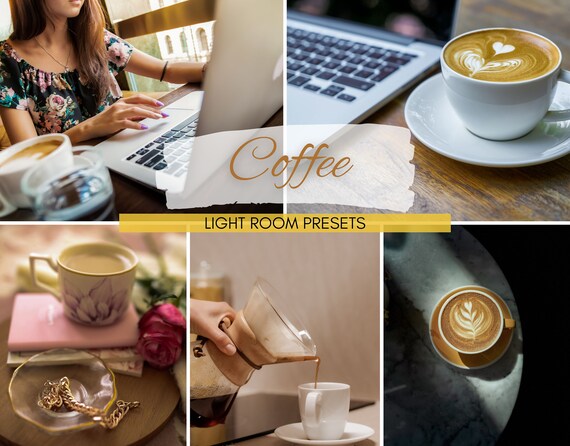 15 COFFEE Lightroom Presets Minimal Filters Fashion - Etsy