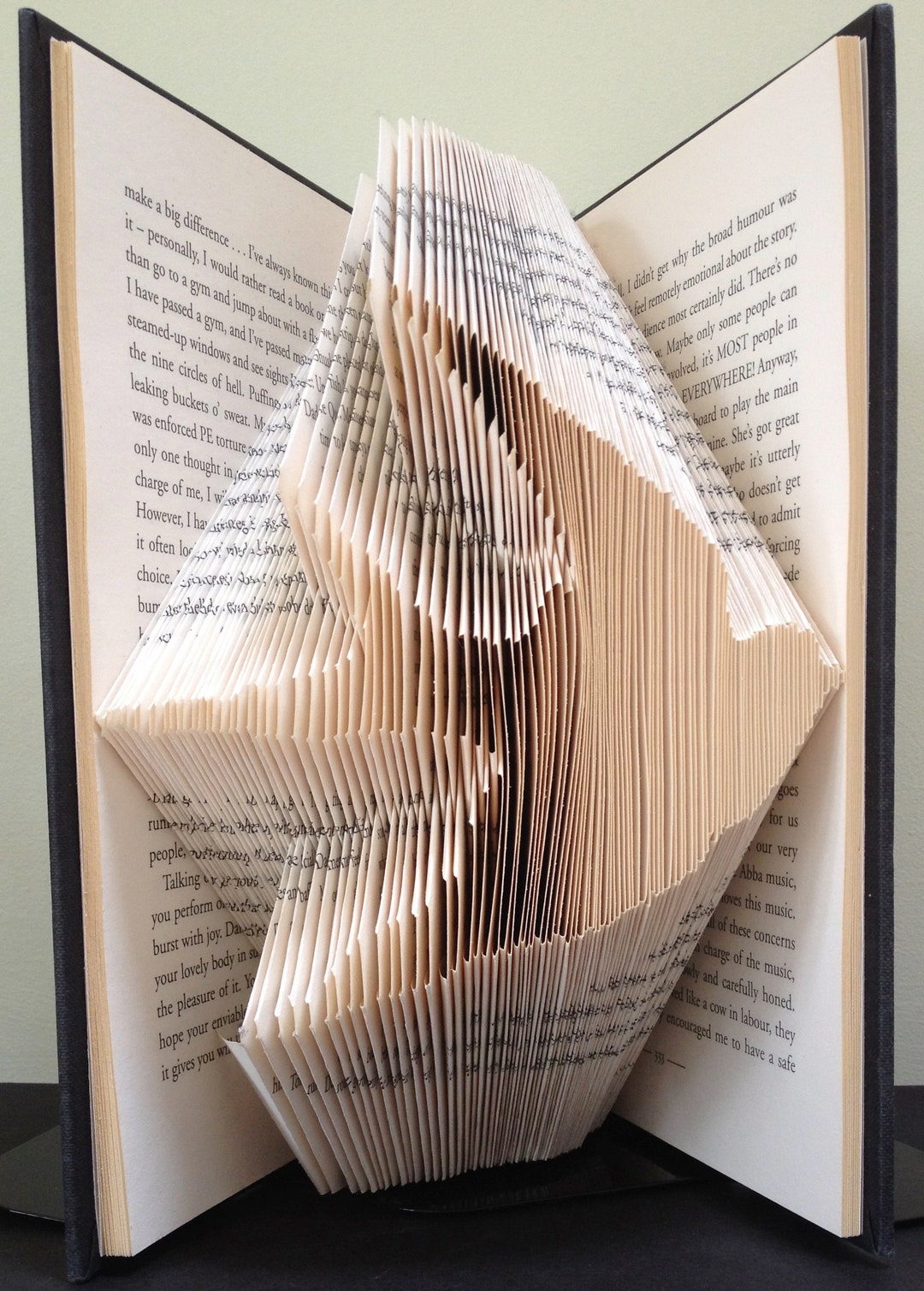 Flying Swallow Book Folding Pattern, DIY Art (PDF) - Etsy