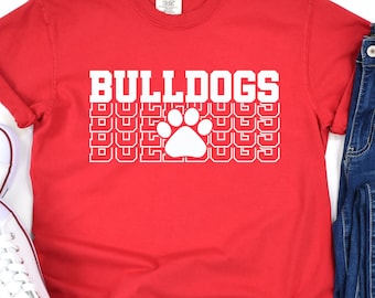 Rip Bulldogs Svg, Ripped Bulldogs Mascot Svg, Bulldogs Png, Pet ...