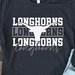 Longhorns Mascot SVG: School Team Cheer Design (digital Download) - Etsy