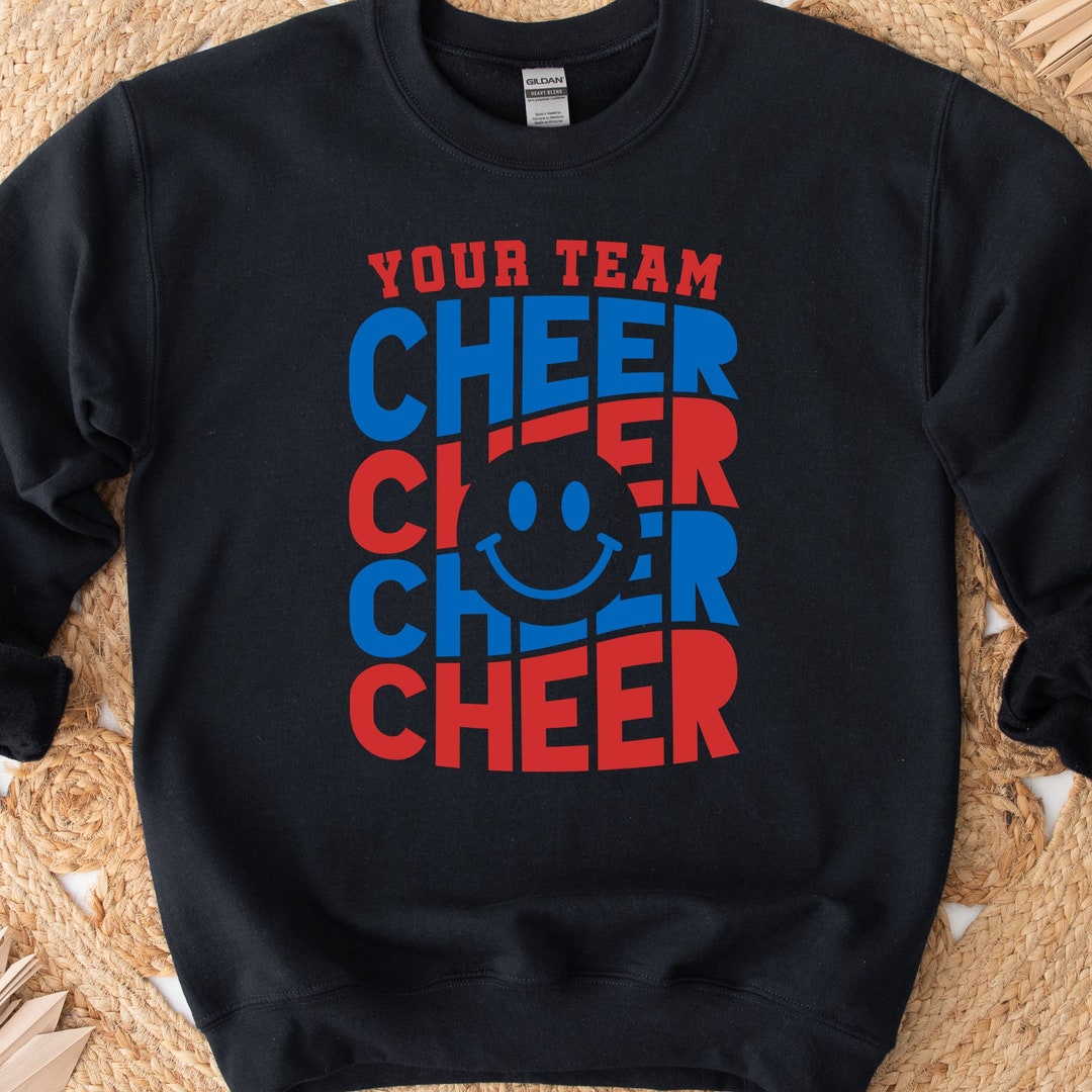 Cheer Team SVG: Cheerleader Shirt Design Template (digital Download) - Etsy