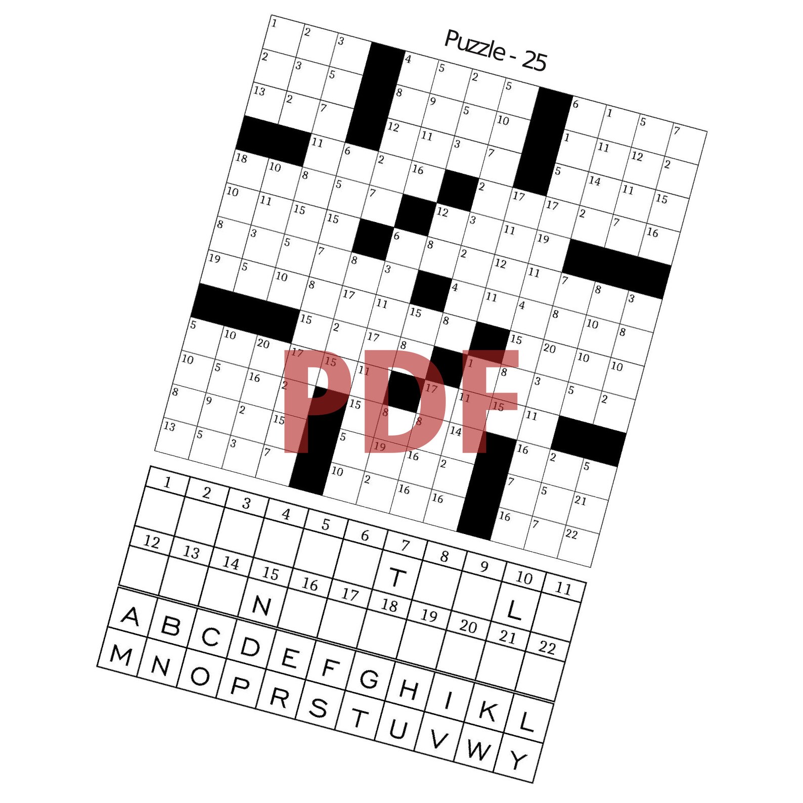 Digital Download 102 Printable Codeword Puzzles for Adults - Etsy