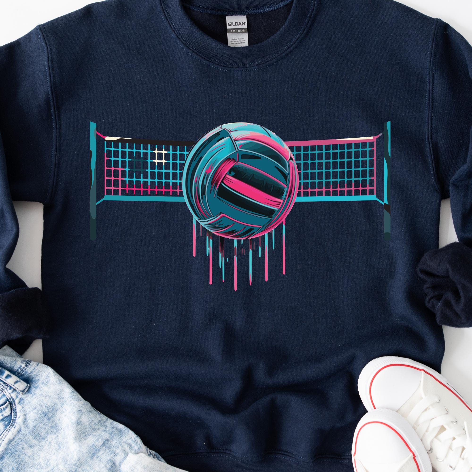 Volleyball Vibes PNG: Game Day Design (digital Download) - Etsy