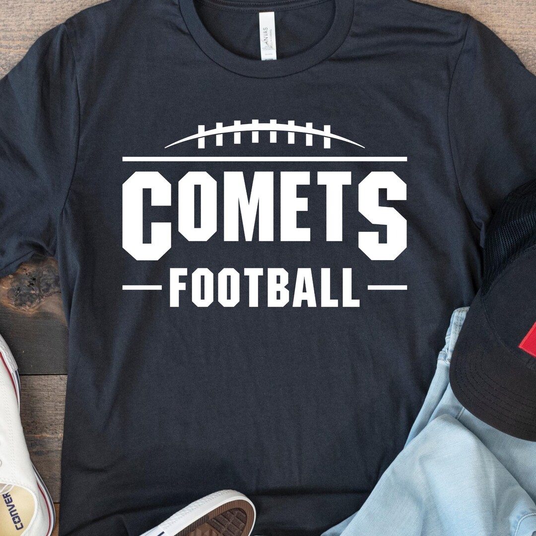 Comets Football Mascot SVG PNG, DIY Design (digital Download) - Etsy