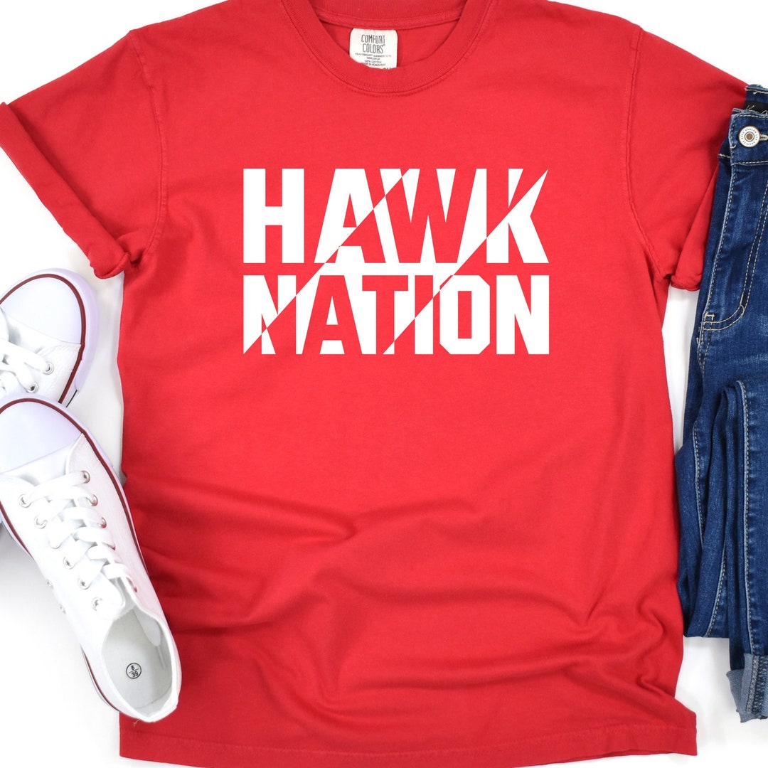 Hawk Nation Svg, Hawks Svg Png, Hawk Svg, Hawk Mascot Svg, Hawk School ...