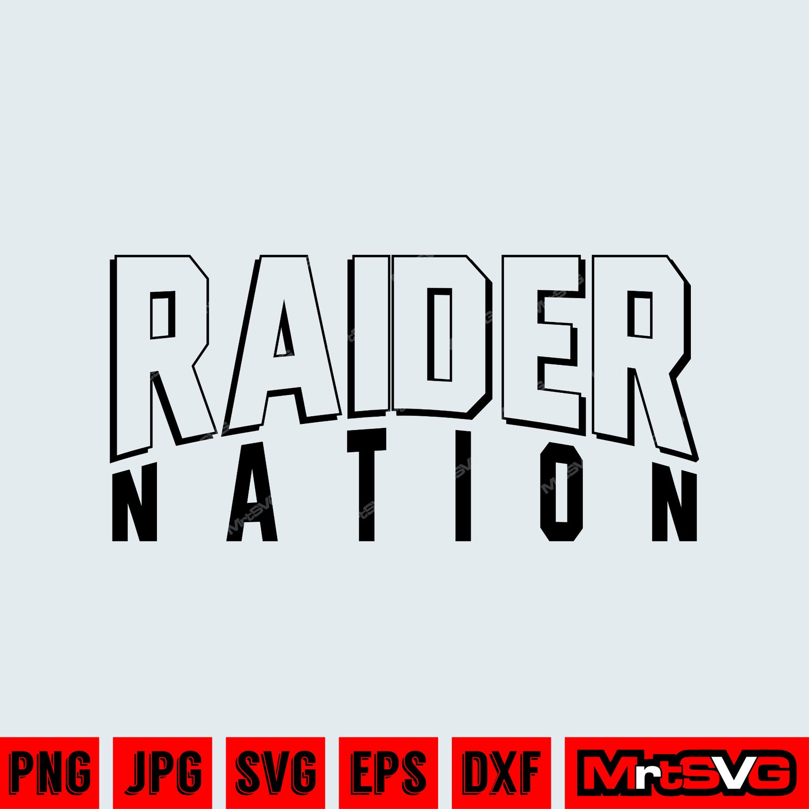 Raider Nation SVG: Football Team Logo (digital Download) - Etsy