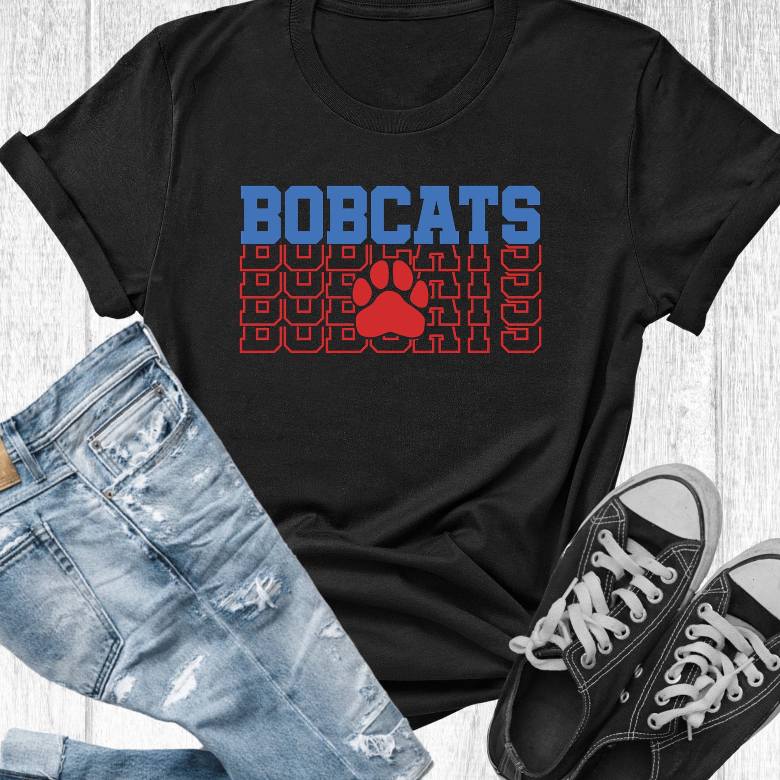 Bobcats Mascot SVG PNG: Bobcats Paw, Cheer, Sport (digital Download) - Etsy