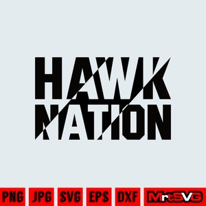 Hawk Nation SVG: School Spirit Design (digital Download) - Etsy