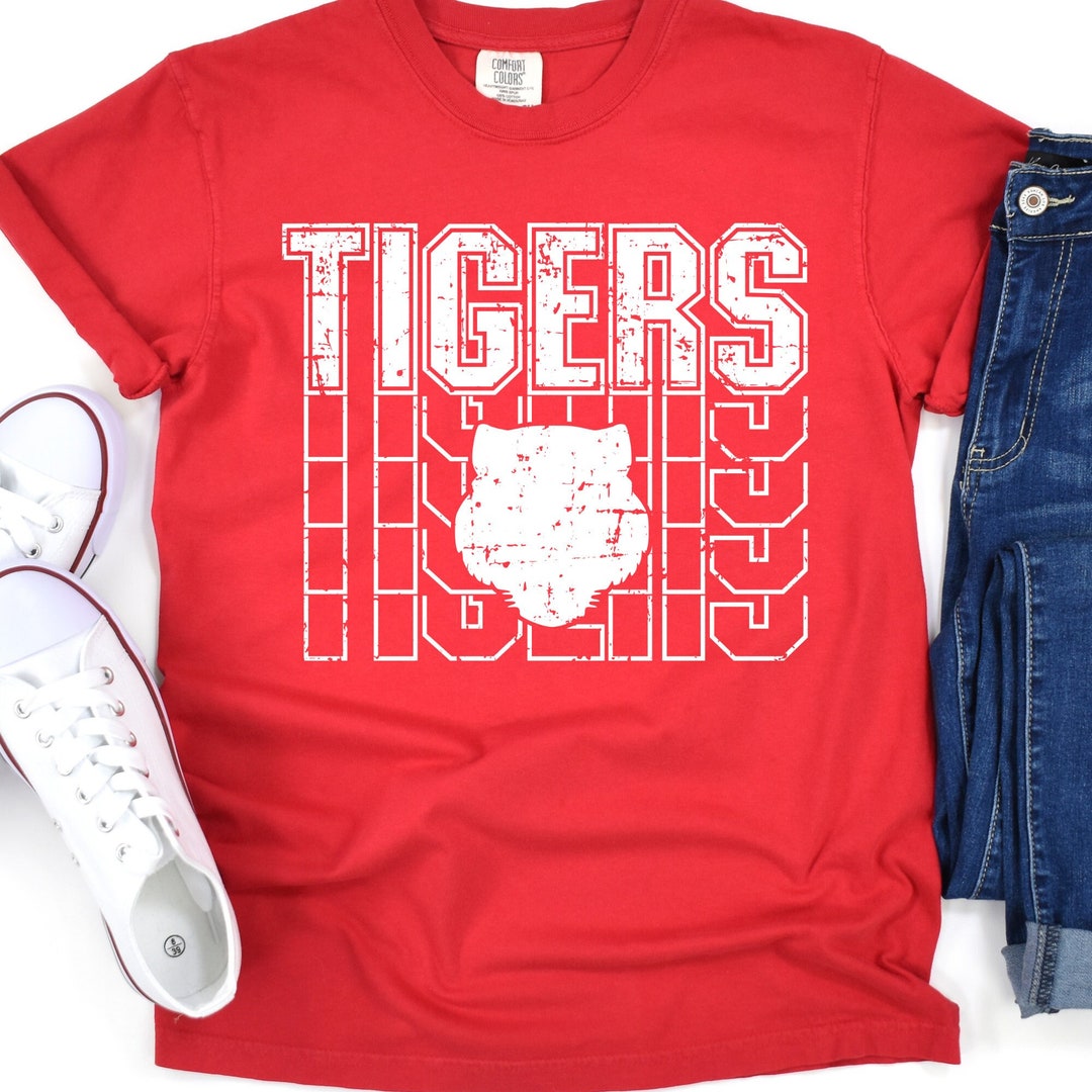 Tigers Svg, Tiger Svg Png, Tigers Png, Tigers Mascot Svg, School Spirit ...