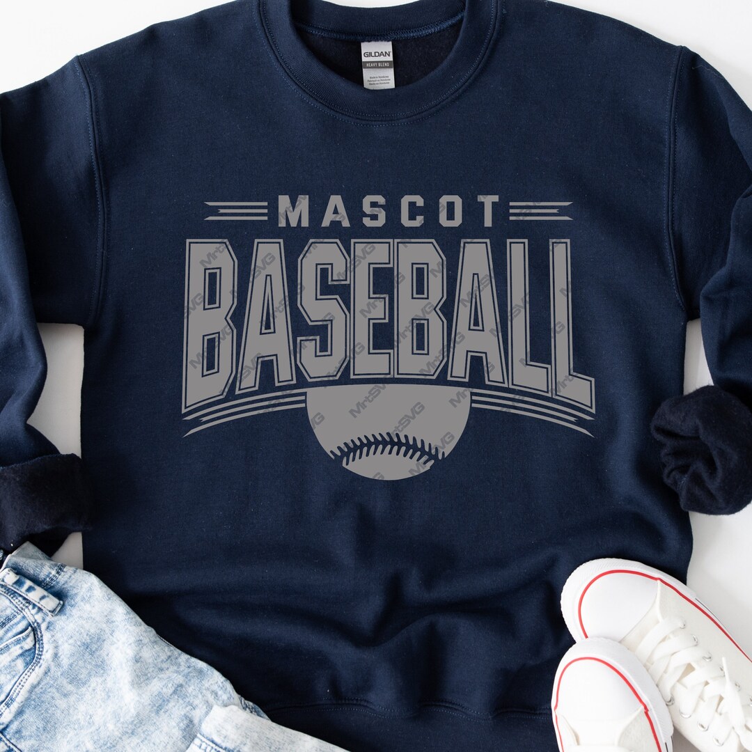 Baseball Team SVG Template: Cricut, Team Logo, Mom Design (digital ...
