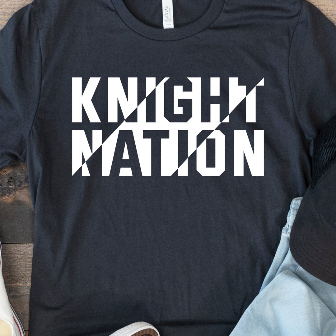 Knight Nation SVG: Mascot School Logo, Cricut Silhouette (digital ...