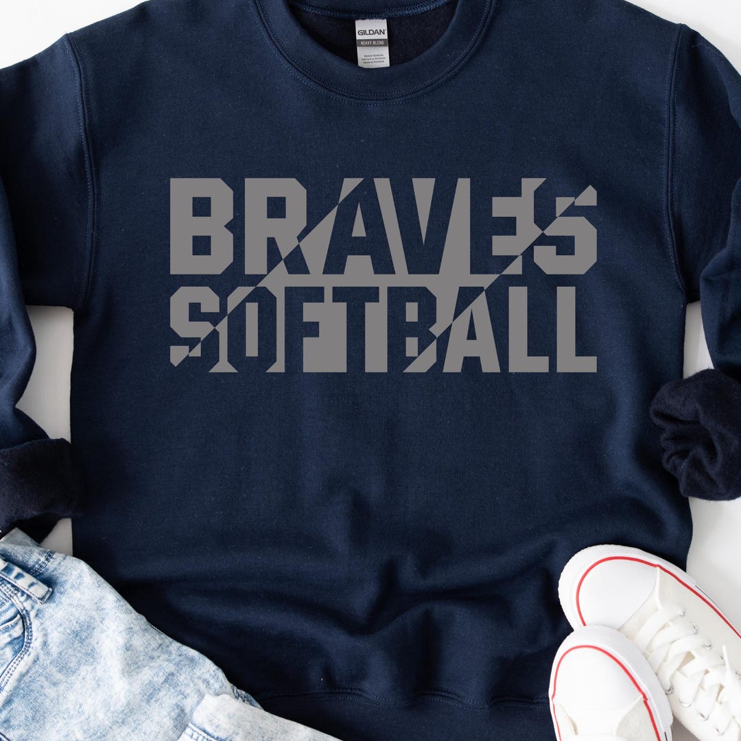 Braves Softball Svg, Softball Svg, Braves, Brave, Softball, Softball ...