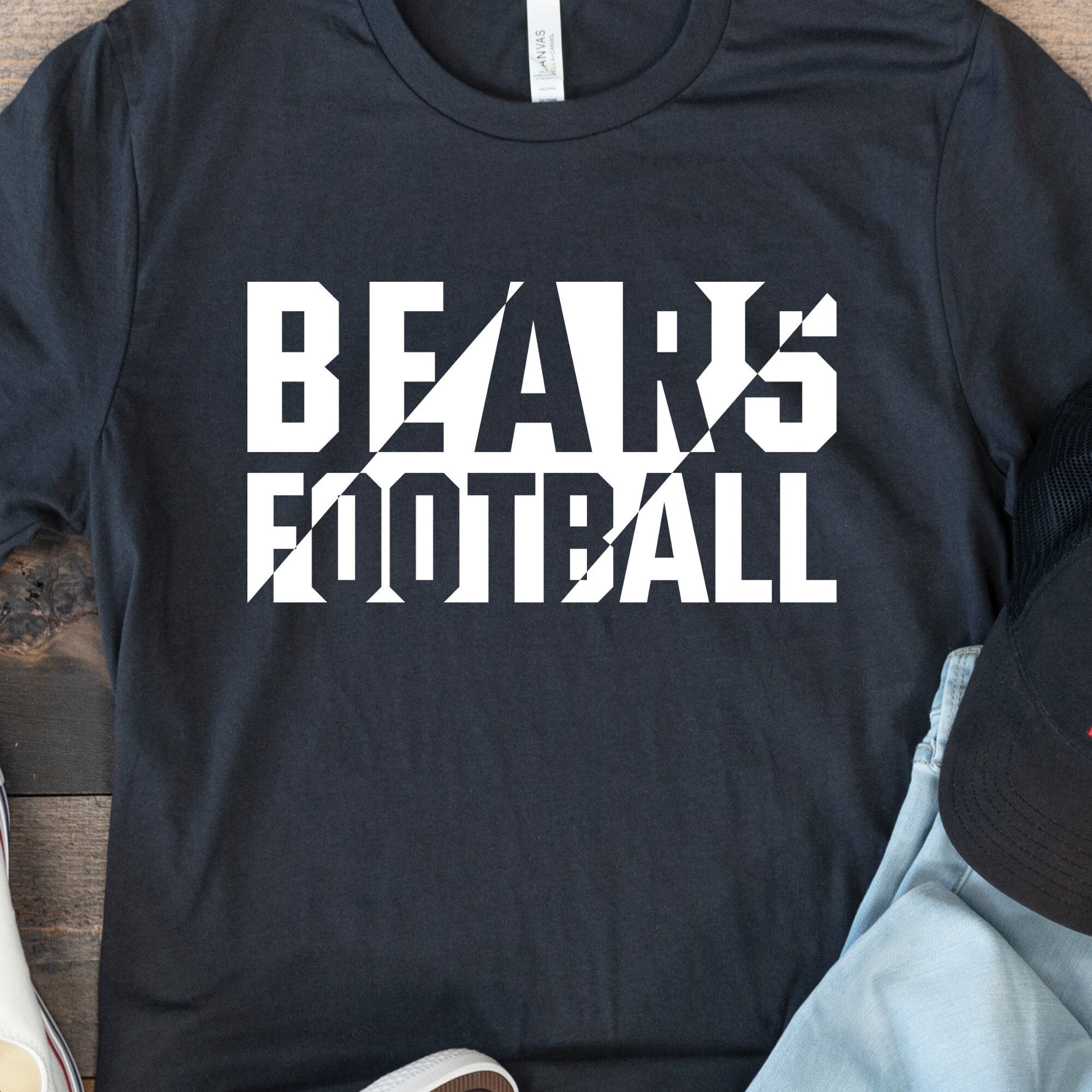 Bears Football Svg Bears Football Png Bears Svg Bear Svg - Etsy