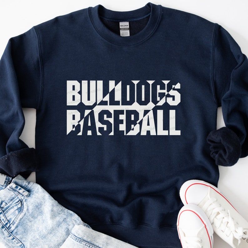 Bulldogs Baseball SVG PNG: Cricut & Silhouette Cut Files (digital ...