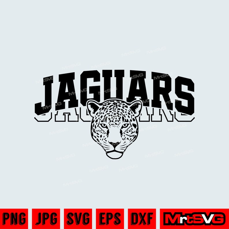 Jaguars Mascot SVG PNG: School Spirit Design (digital Download) - Etsy