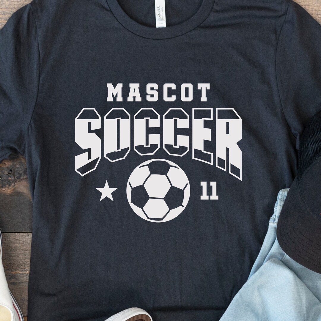 Soccer Team SVG: Mascot Logo Template (digital Download) - Etsy