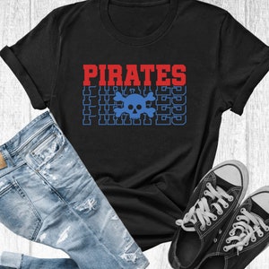 Pirates Mascot SVG PNG: School Team Cheer Design (digital Download) - Etsy