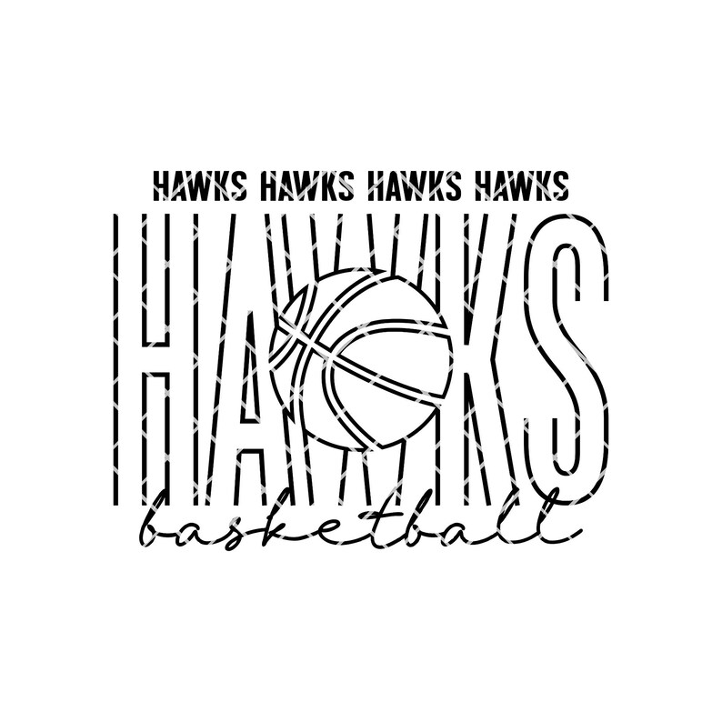 Hawks Basketball SVG PNG, Shirt Design (digital Download) - Etsy