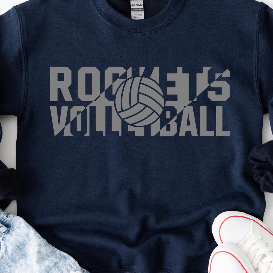 Rockets Volleyball Svg, Volleyball Svg, Rocket Png, Rockets Svg ...