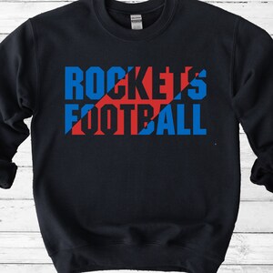 Rockets Football Svg Png, Cricut Svg, Silhouette, Rocket Football Logo ...