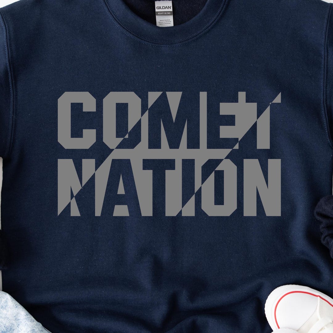 Comet Nation Svg, Comets Mascot Svg, Comets School Spirit Svg, Comets ...