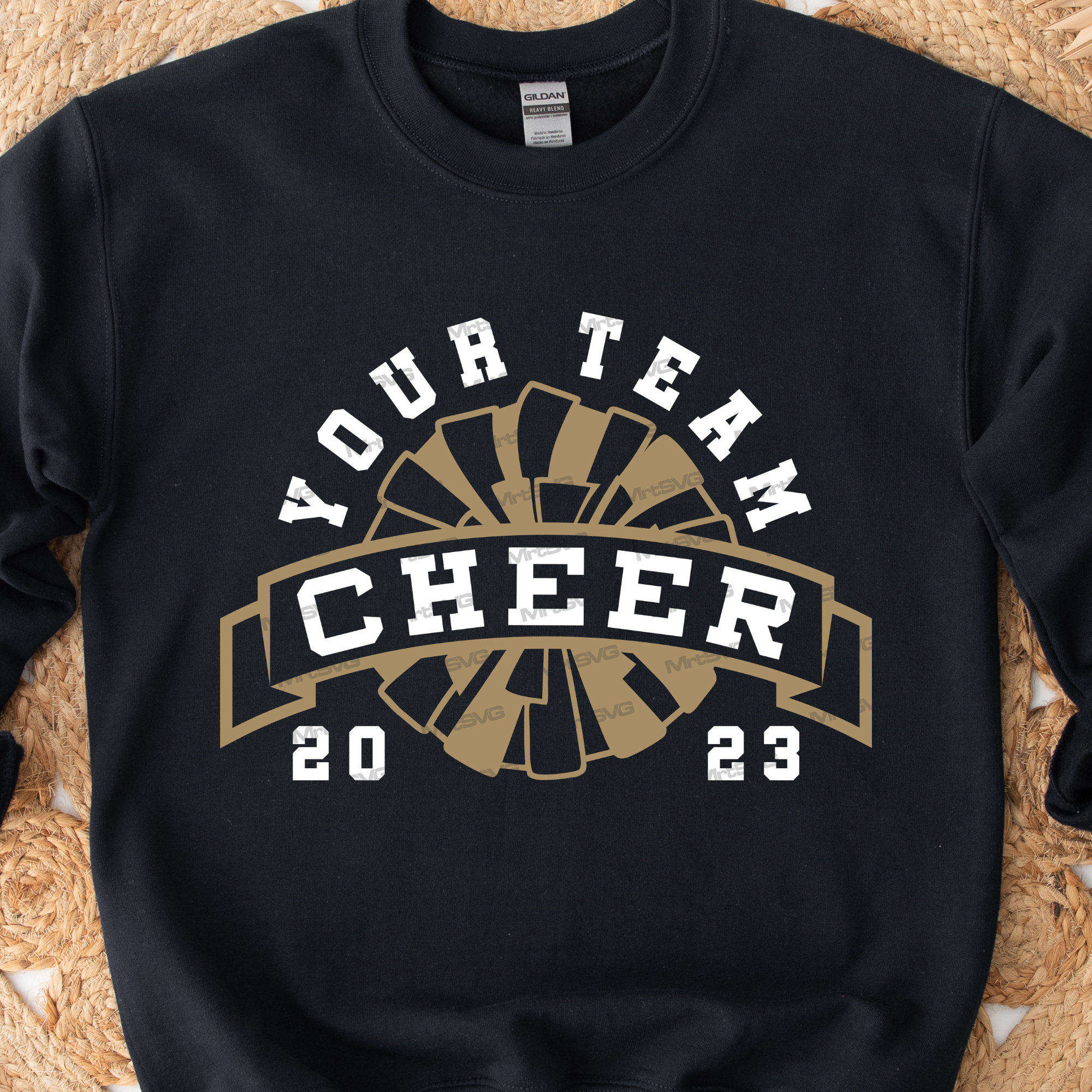 Cheer Team SVG: Cheerleading Shirt Design (digital Download) - Etsy