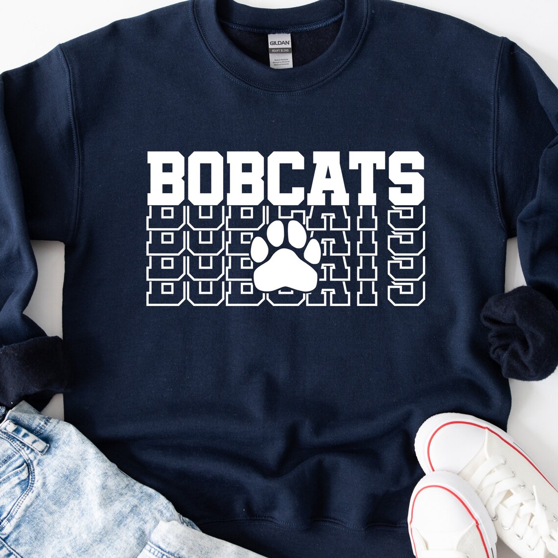 Bobcats Mascot SVG PNG: Bobcats Paw, Cheer, Sport (digital Download) - Etsy