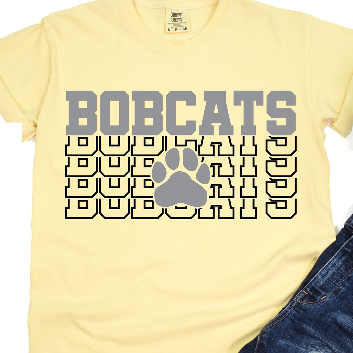 Bobcats Mascot SVG PNG: Bobcats Paw, Cheer, Sport (digital Download) - Etsy