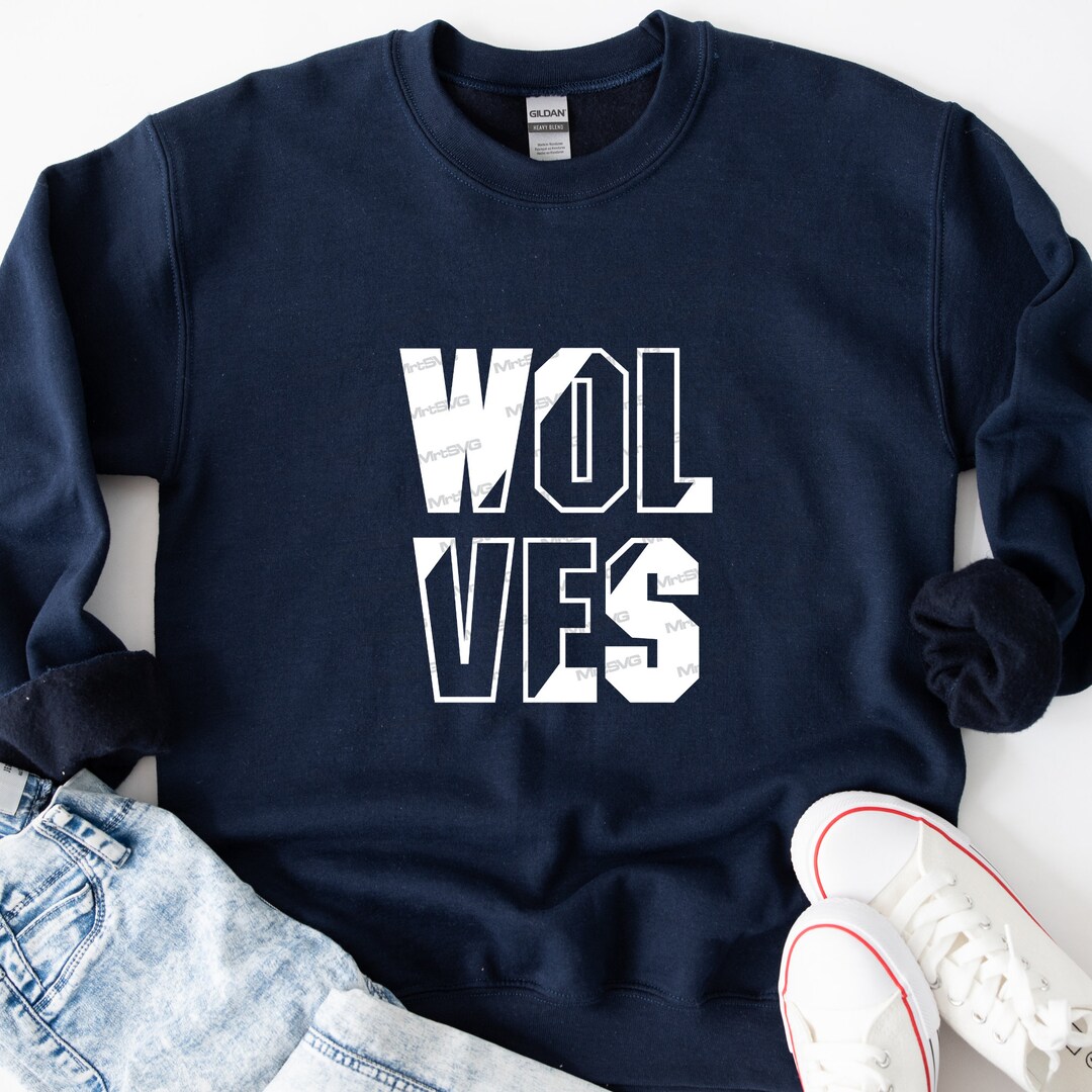 Wolves Svg, Team Design for Cricut, Silhouette (digital Download) - Etsy
