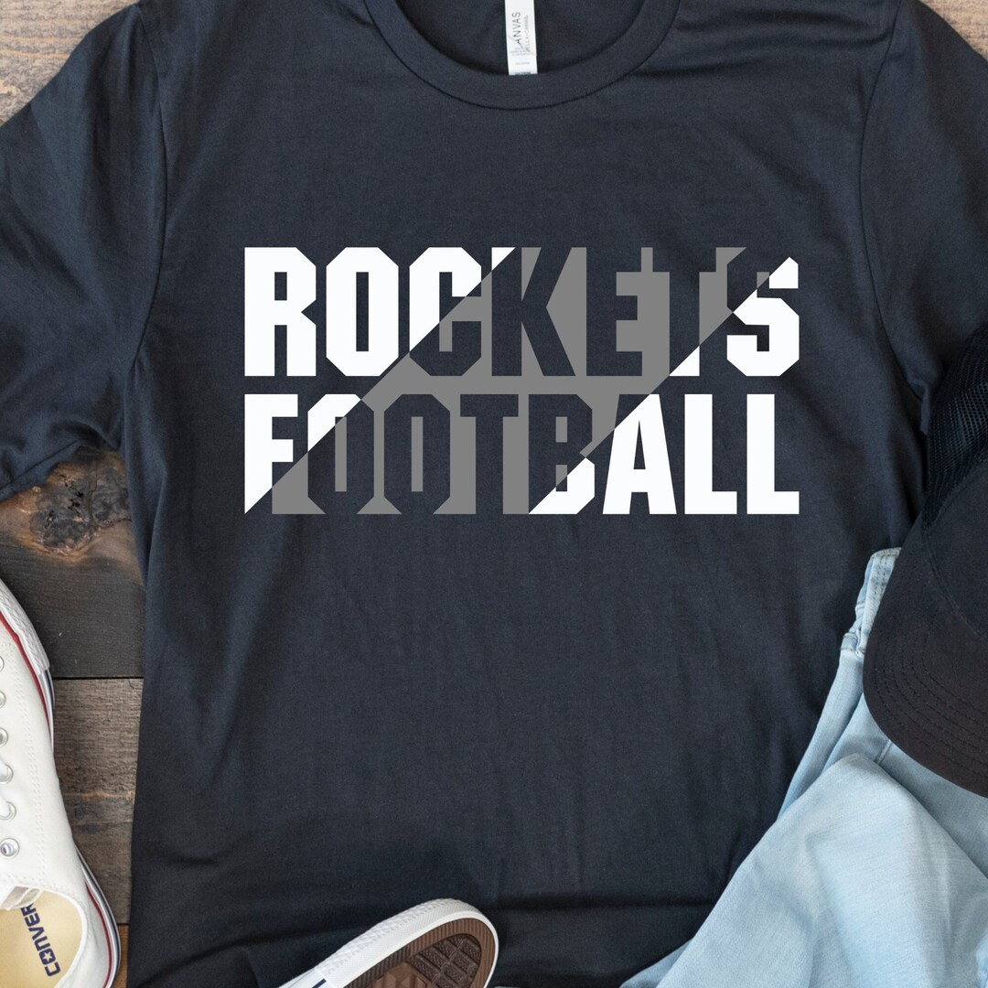 Rockets Football Svg Png, Cricut Svg, Silhouette, Rocket Football Logo ...