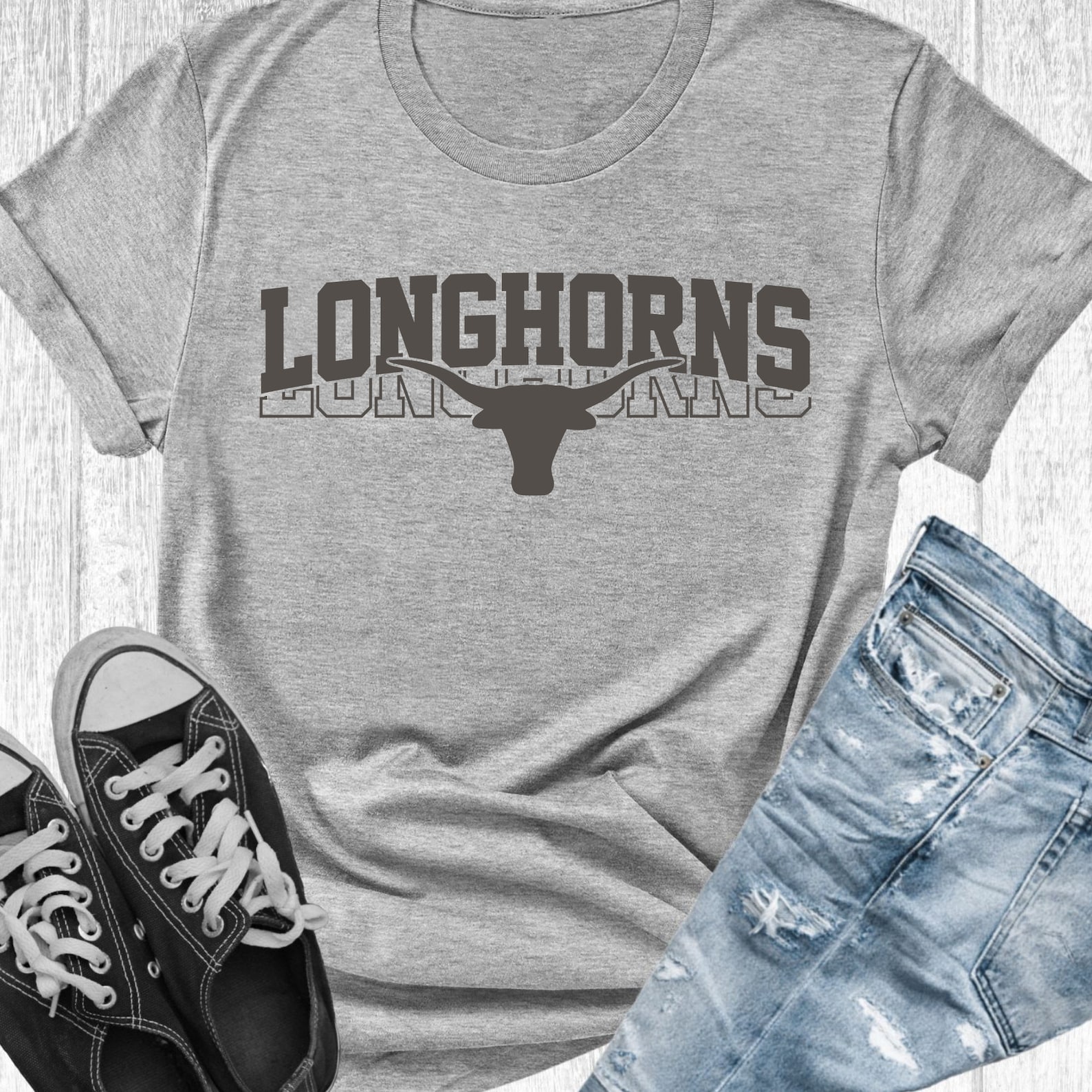 Longhorns Mascot SVG PNG: School Spirit Design (digital Download) - Etsy