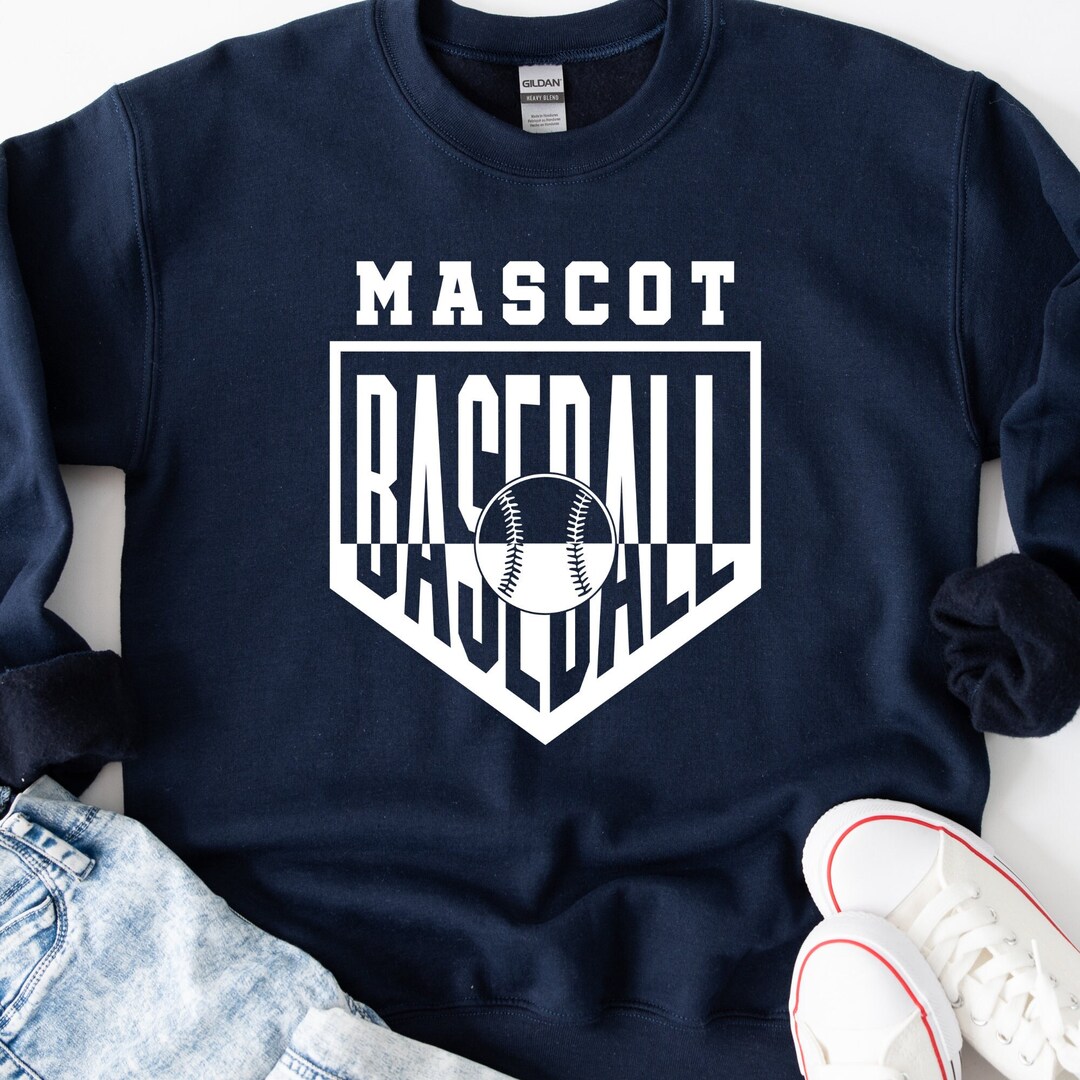 Baseball Team Logo SVG Template, Cricut Silhouette Cut File (digital ...