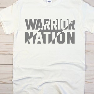 Warrior Nation SVG: Mascot Shirt Design (digital Download) - Etsy