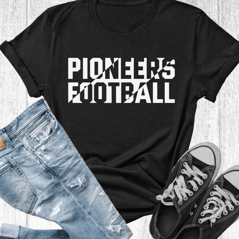 Pioneers Football SVG PNG: Cricut & Silhouette Cut File (digital ...