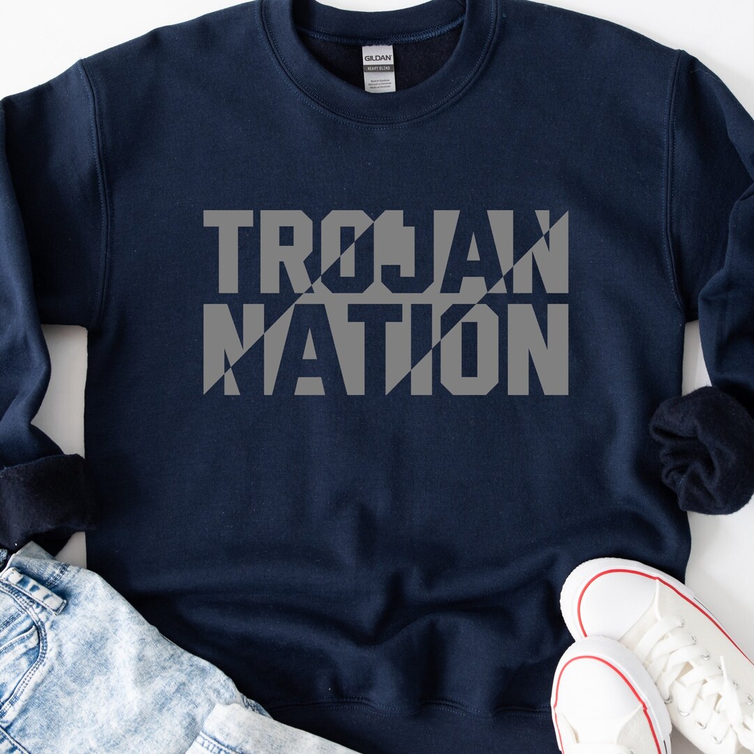 Trojan Nation SVG: Mascot Cheer Design (digital Download) - Etsy