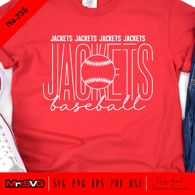 Jackets Baseball SVG, PNG, High School Team (digital Download) - Etsy