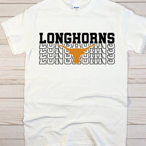 Longhorns Mascot SVG: School Team File for Cricut (digital Download) - Etsy