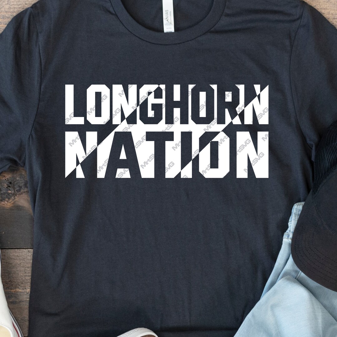 Longhorn Nation SVG: School Spirit Mascot Design (digital Download) - Etsy